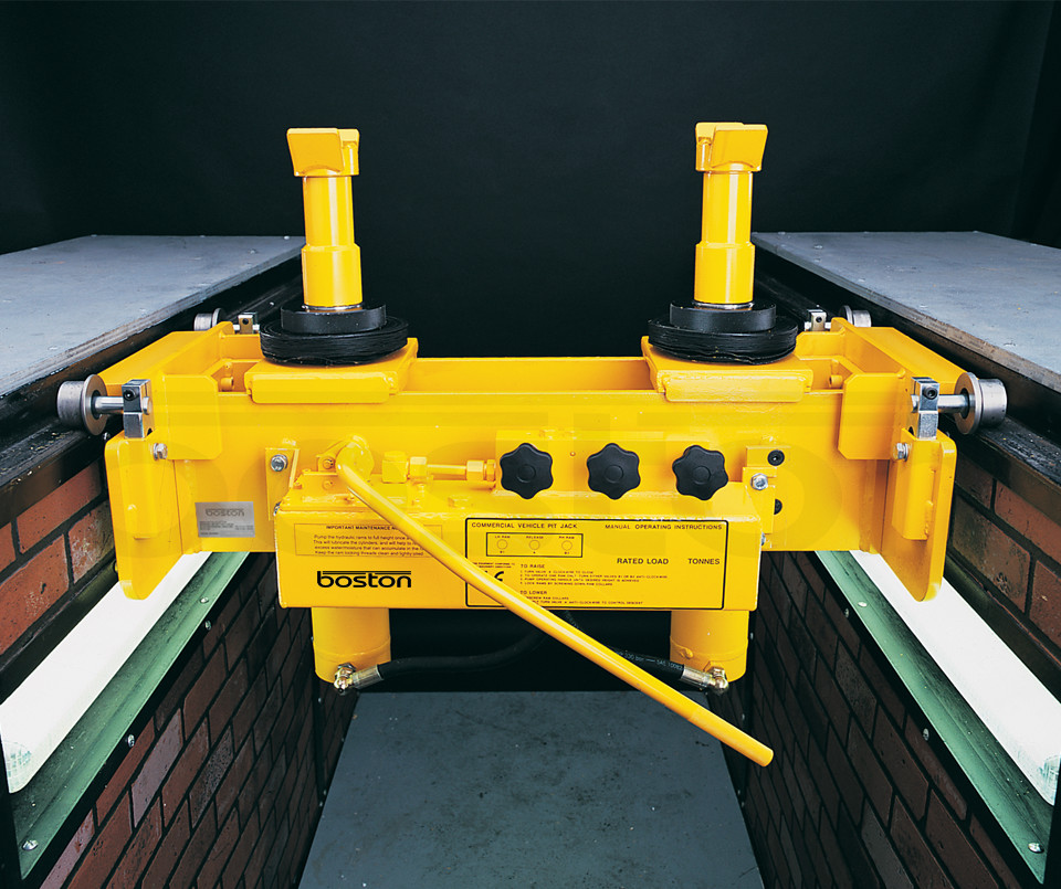 40 Tonne Pneumatic Operation Jacking Beam for Commercial Inspection ...