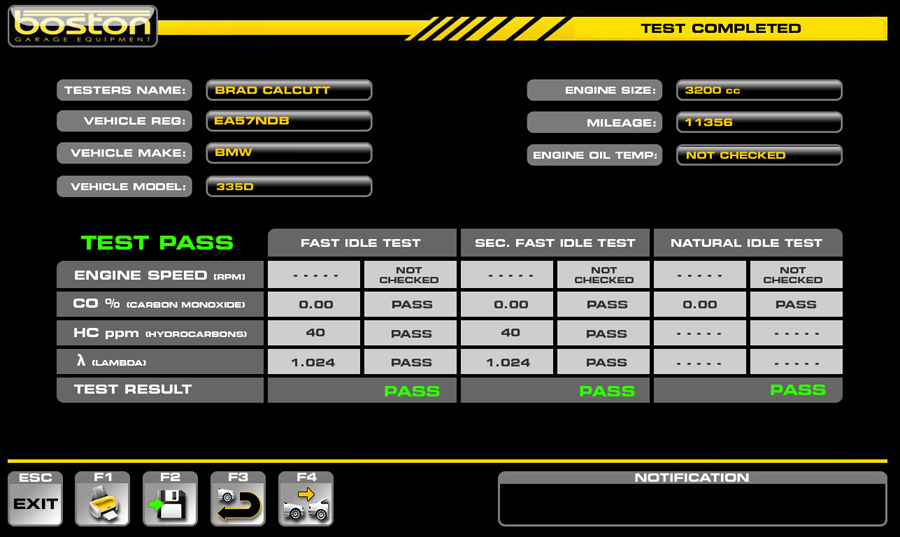 Vehicle Test Lane Software SW900 | Boston Garage Equipment