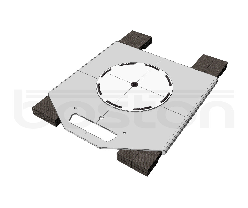 Radius Turning Plates - Boston Garage Equipment
