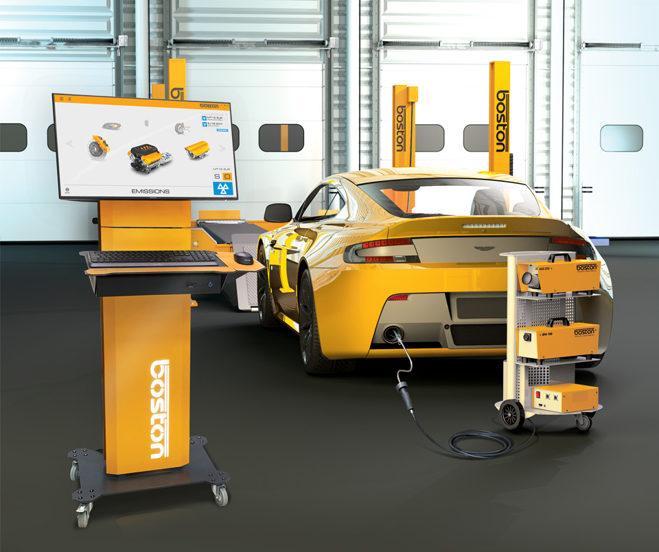 ATL MOT Class 4 Testing Bay - Boston Garage Equipment