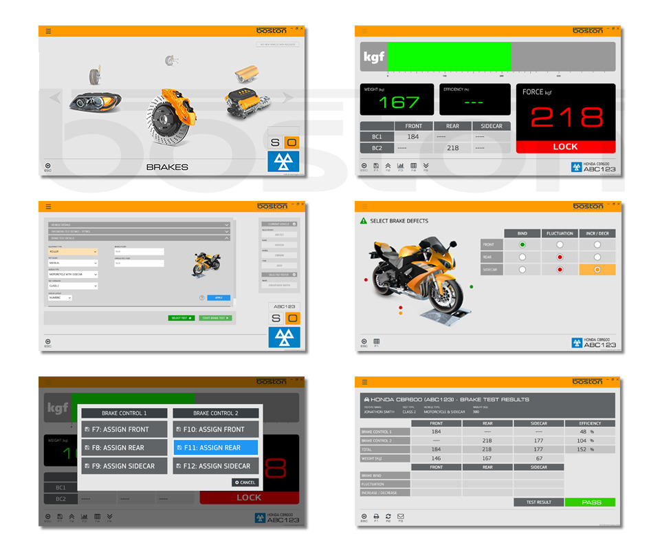 Motorcycle Brake Tester – 1 Phase | Boston Garage Equipment