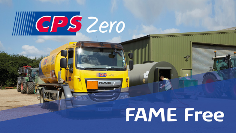 Introducing CPS Zero a FAME free fuel for Farmers and Industry.