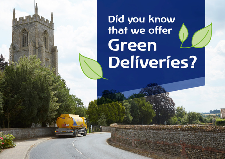 Did you know that CPS Fuels offer Green Deliveries?