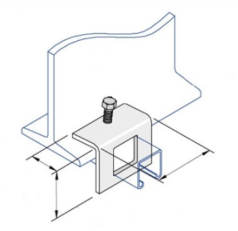 Window Beam Clamp (41x41) - Fixmart