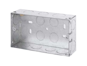 Double Socket Metal Back Box | Fixmart