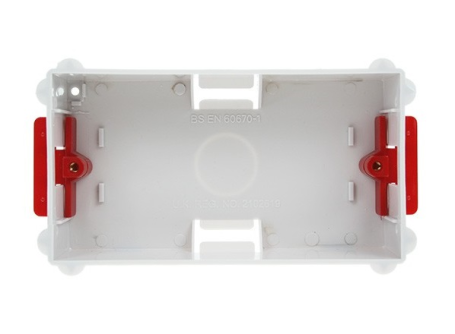 Double Socket Drywall Back Box - Fixmart