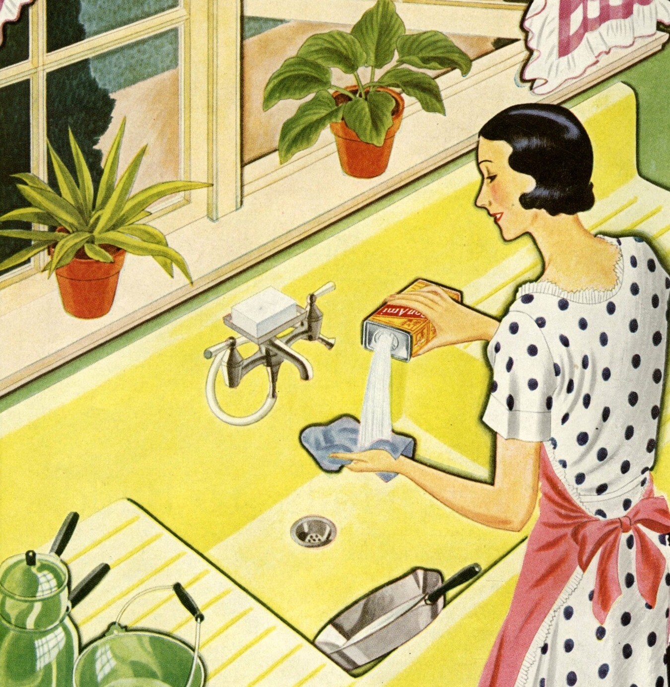 Vintage Cleaning Hacks - Tile Cleaning, Sealing and Maintenance Products