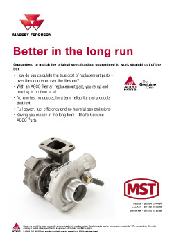 Agco Reman parts - Medland Sanders & Twose Ltd (MST)