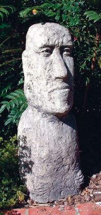 Large Easter Island Head - Tor Stone Ltd
