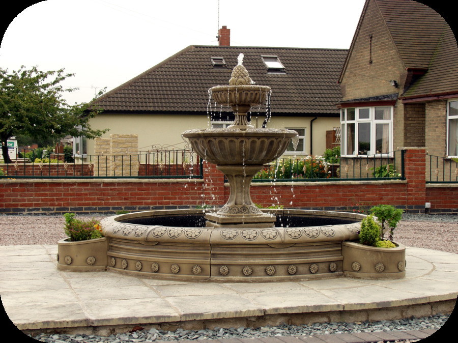 Large Circular Fountain - Tor Stone Ltd